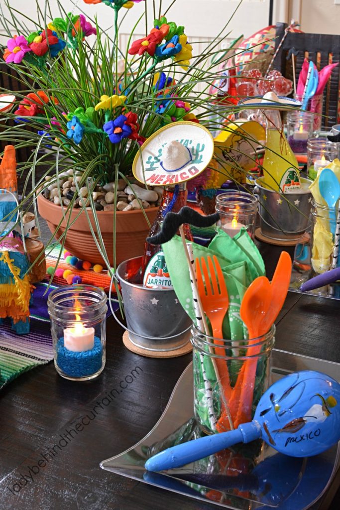 How to Create a Fun Colorful Fiesta Party Dinner Table