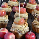 Caramel Apple Party Cupcakes