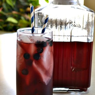 Homemade Blueberry Tea Recipe