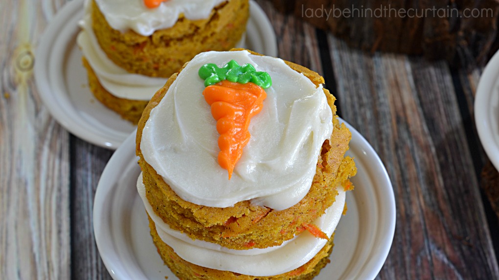 Mini Carrot Cakes