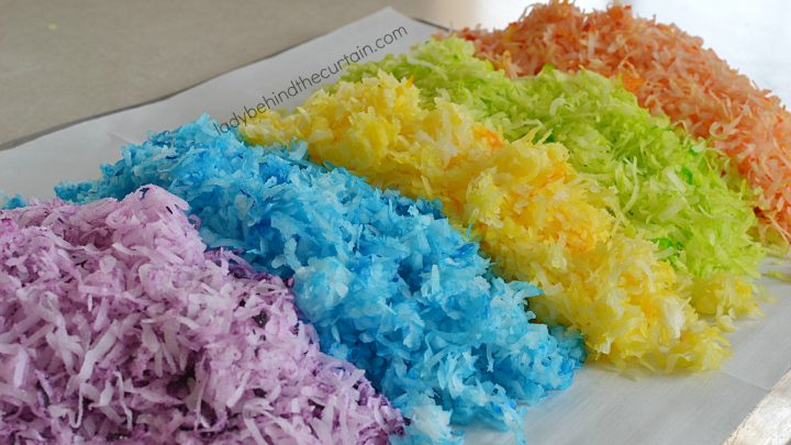 How to Color Coconut