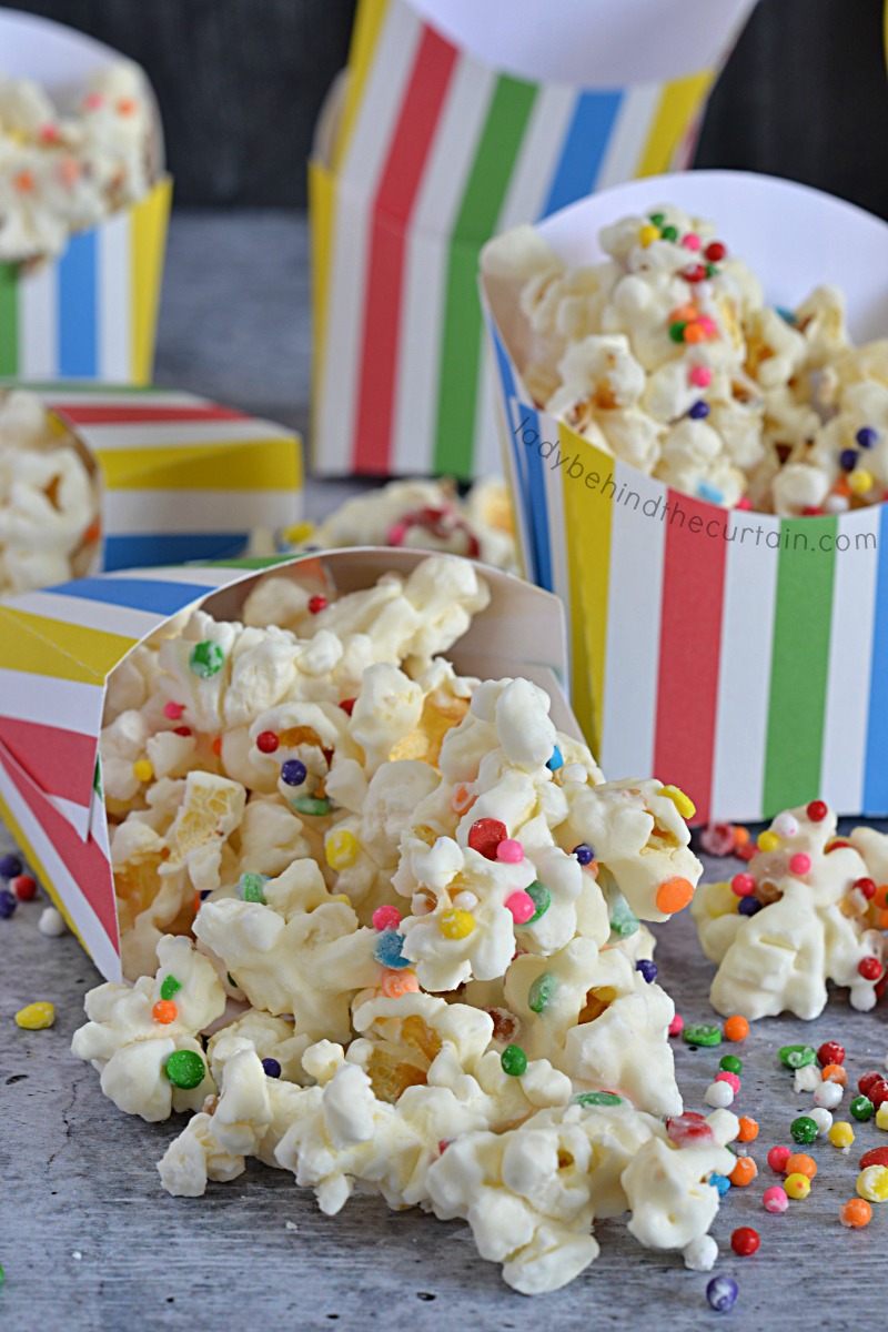 Beach Ball Candy Coated Party Popcorn