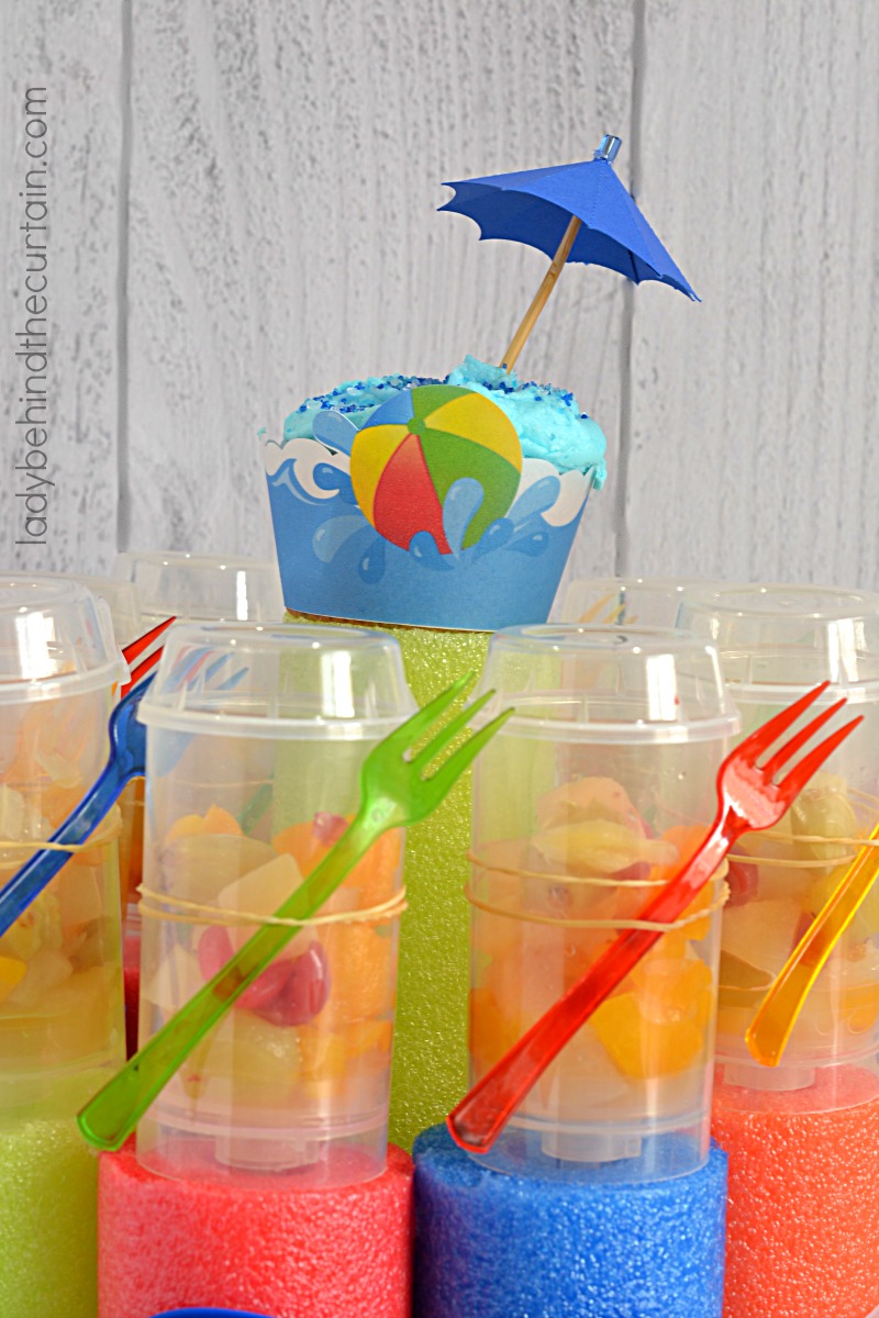 Pool Noodle Cupcake Stand + Video
