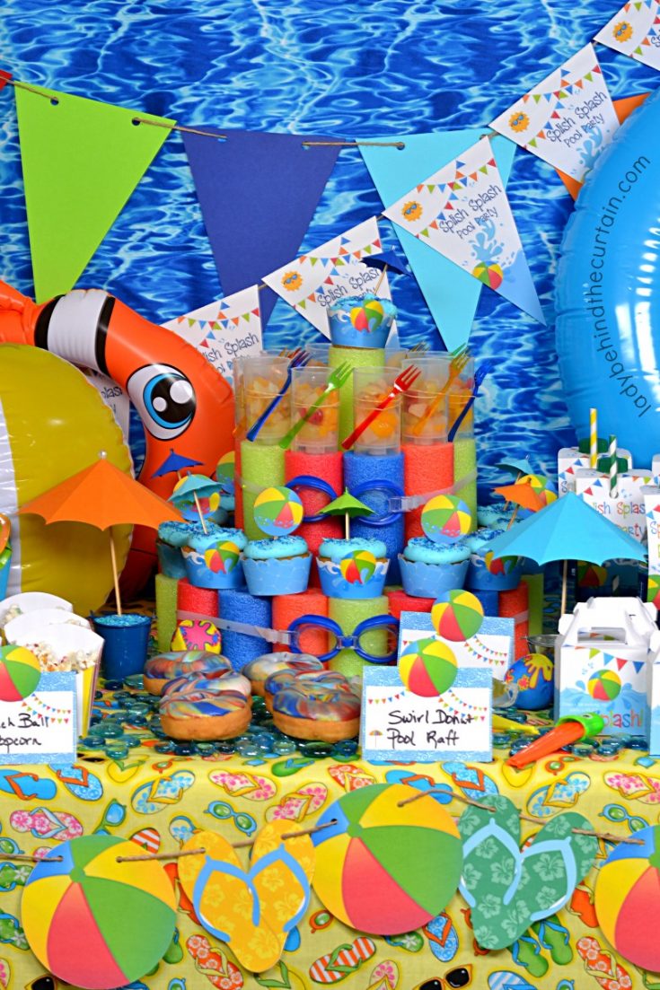 Semi Homemade Splish Splash Pool Party