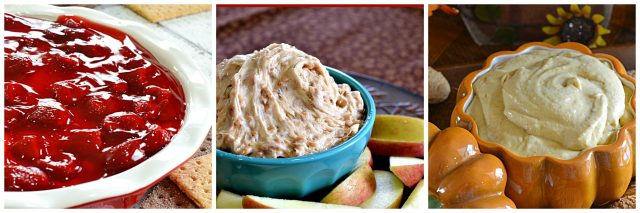 Canned Frosting Chocolate Fruit Dip