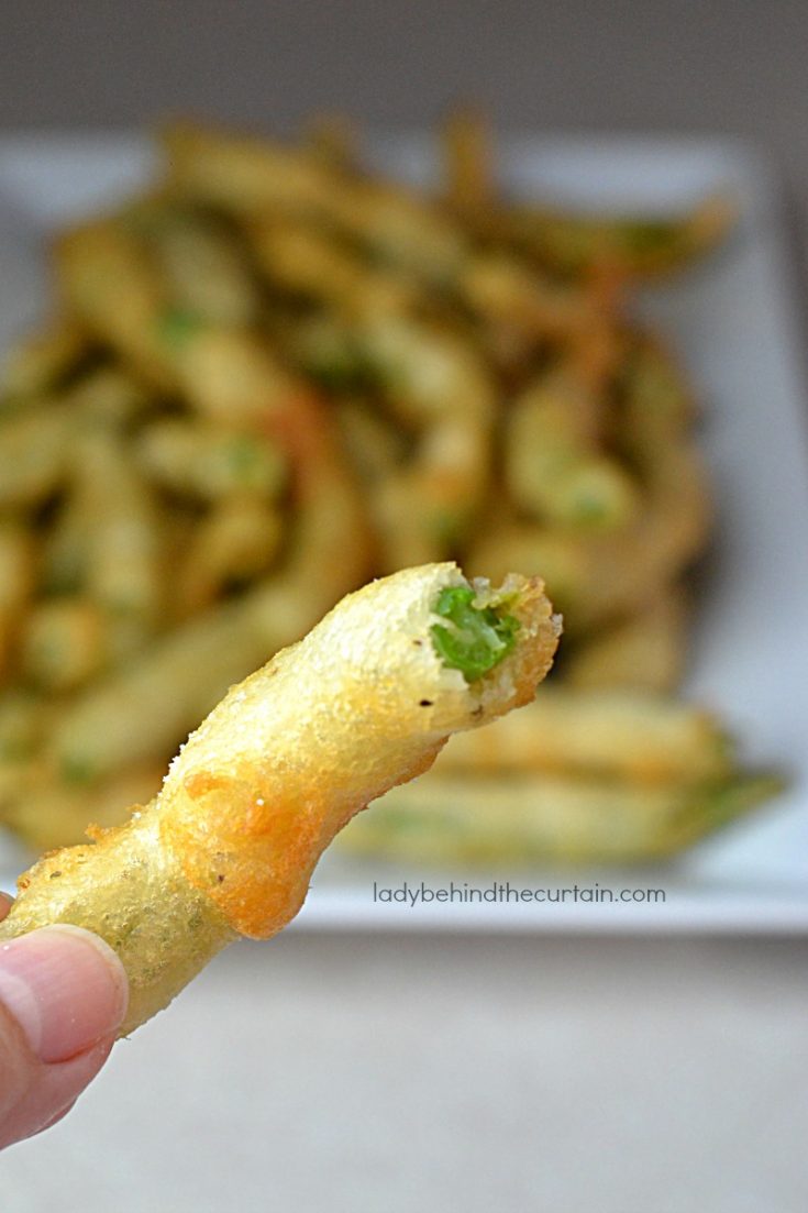 Beer Battered Fried Green Beans