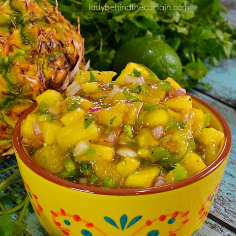 Apricot Pineapple Salsa
