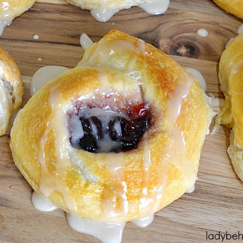 Cheese Filled Danish Rolls