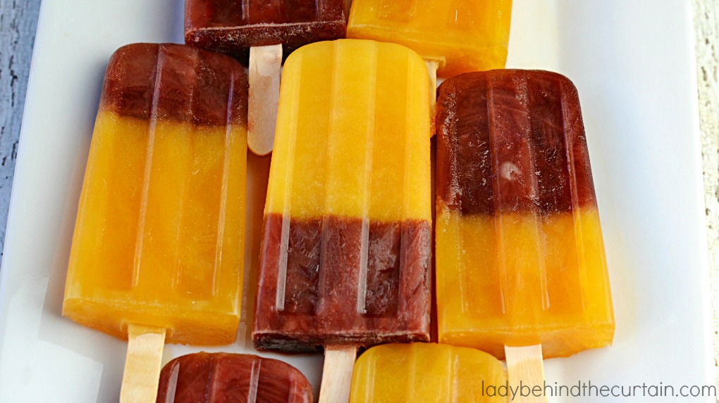 Cherry Peach Pops