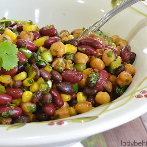 Copycat Deli Confetti Bean Salad