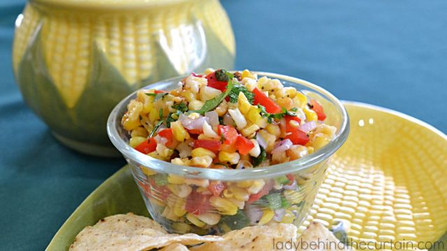 Grilled Corn Salsa