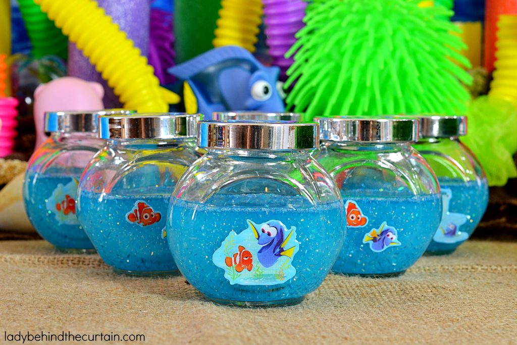 How To Make Finding Dory Glitter Slime
