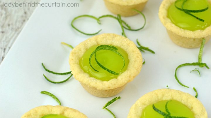 Key Lime Pie Cookie Cups