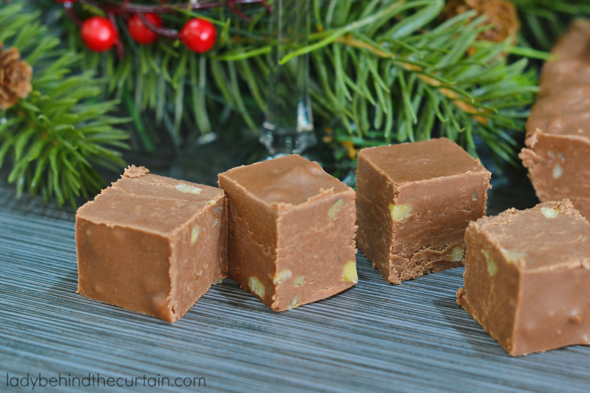 Red Wine Fudge