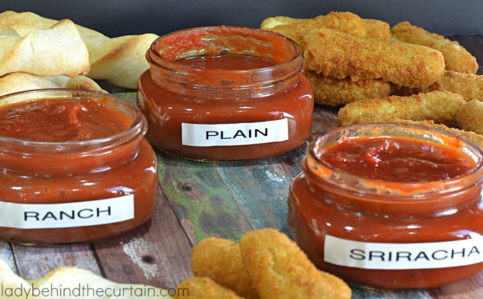 Semi Homemade Sriracha and Ranch Marinara Dipping Sauce