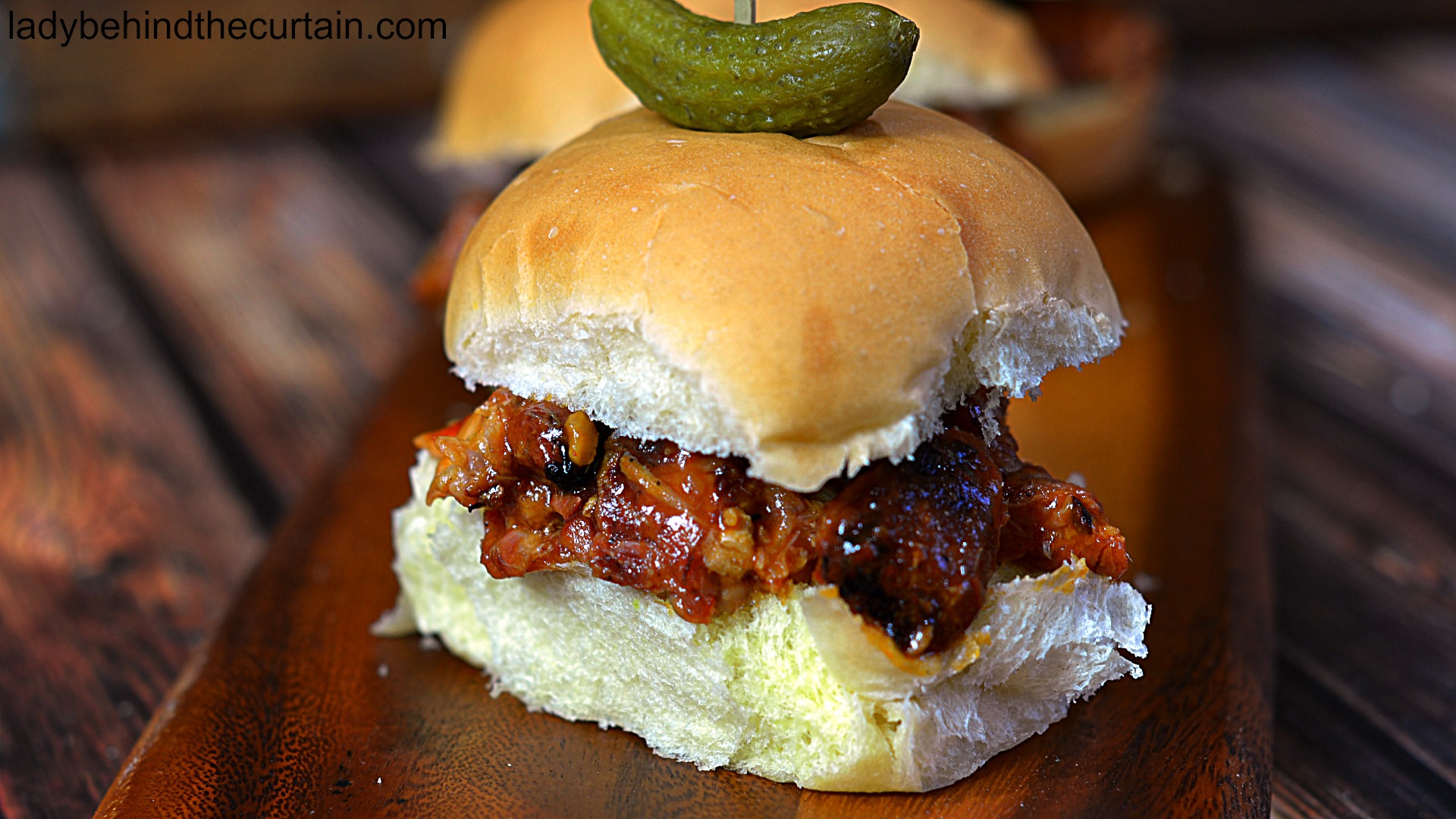 Spicy Grilled Pork Sliders