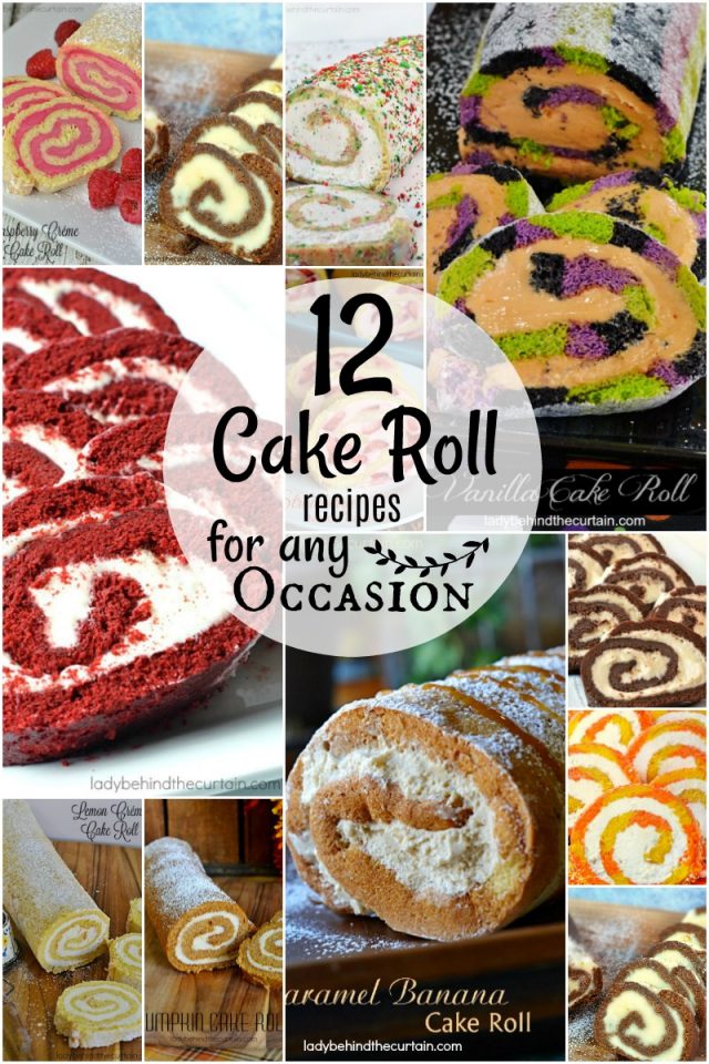 12 Irresistible Cake Roll Recipes
