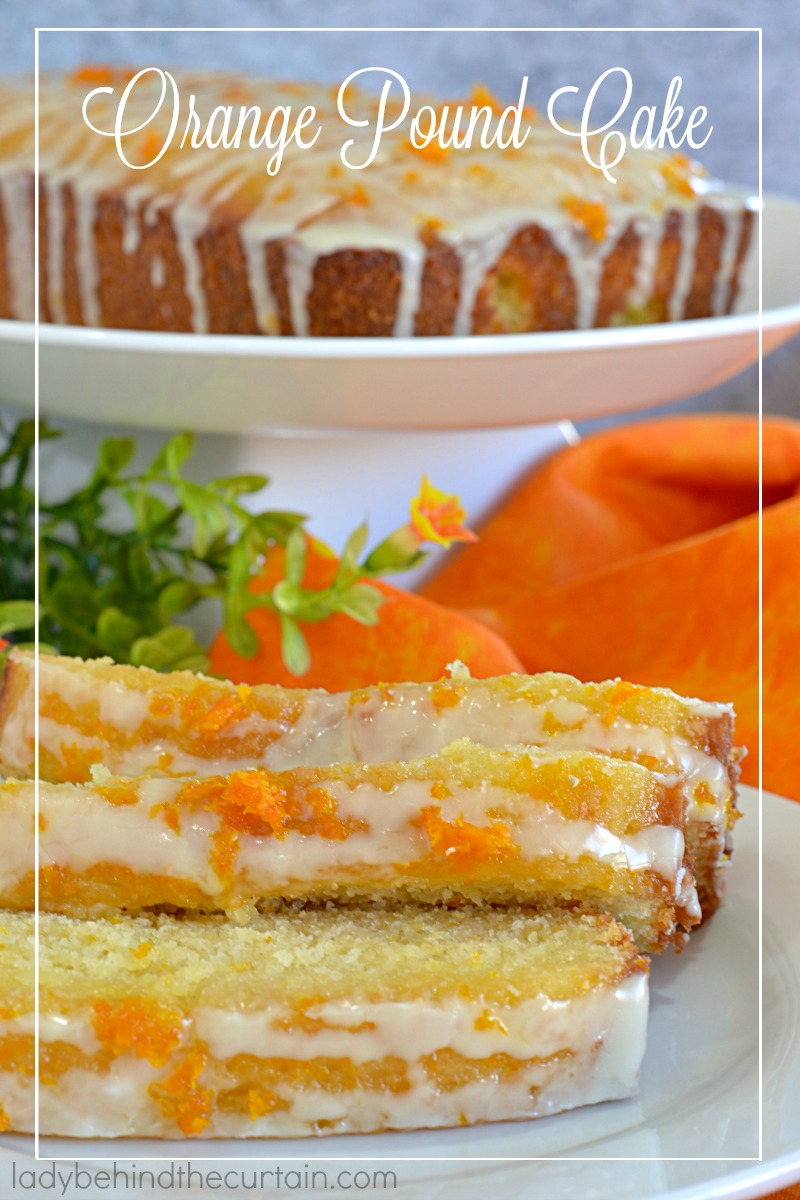 The Best Orange Pound Cake