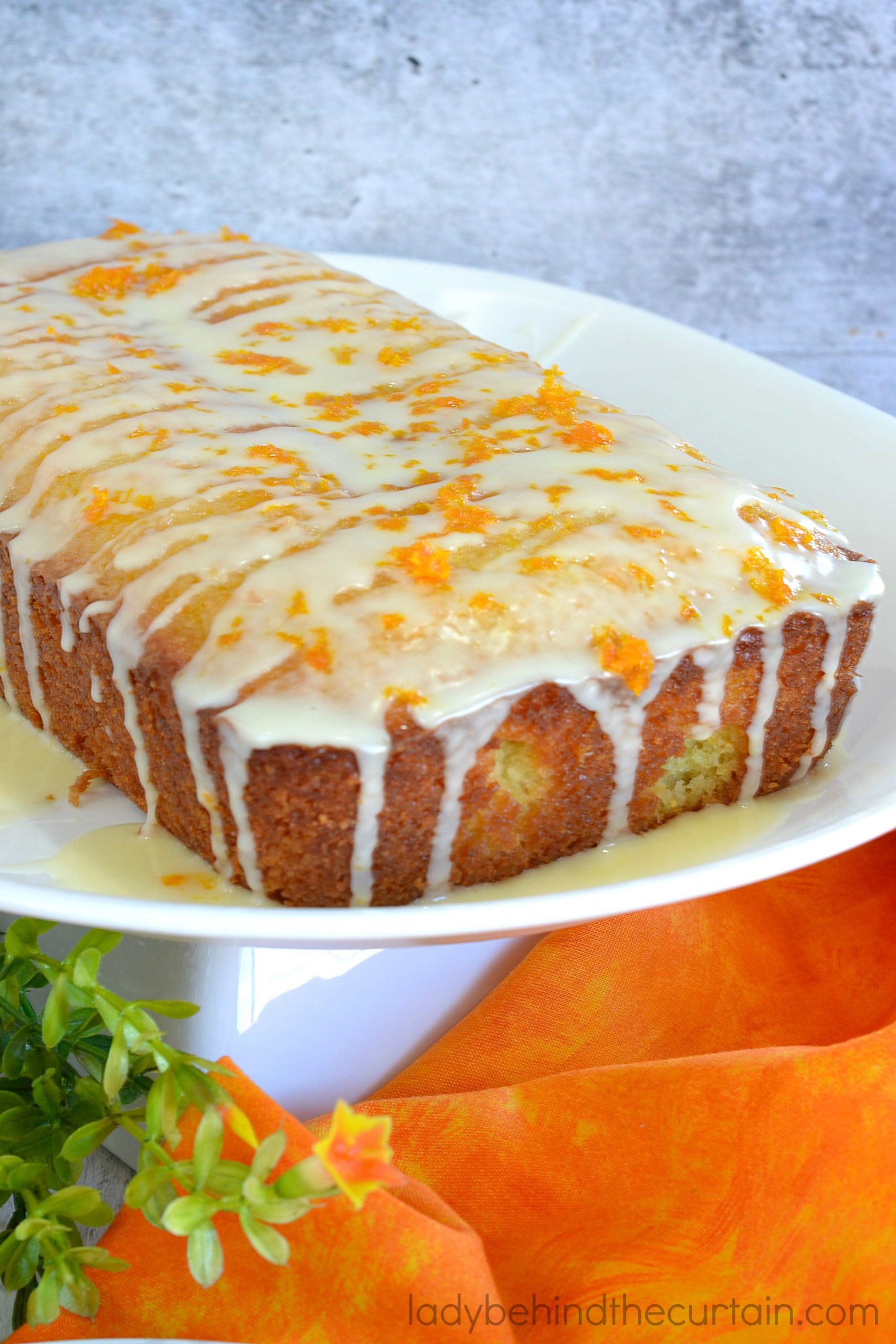 The Best Orange Pound Cake
