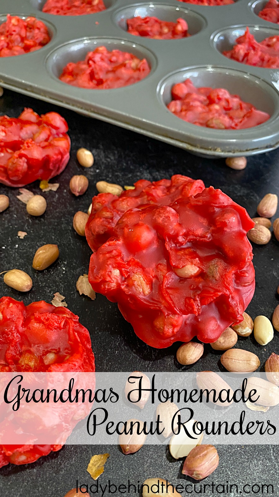 Red Peanut Patty Candy Recipe