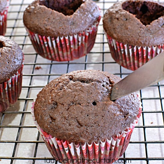 Valentine's Day Cut Out Cupcakes