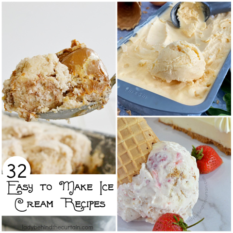 32 Easy to Make Ice Cream Recipes