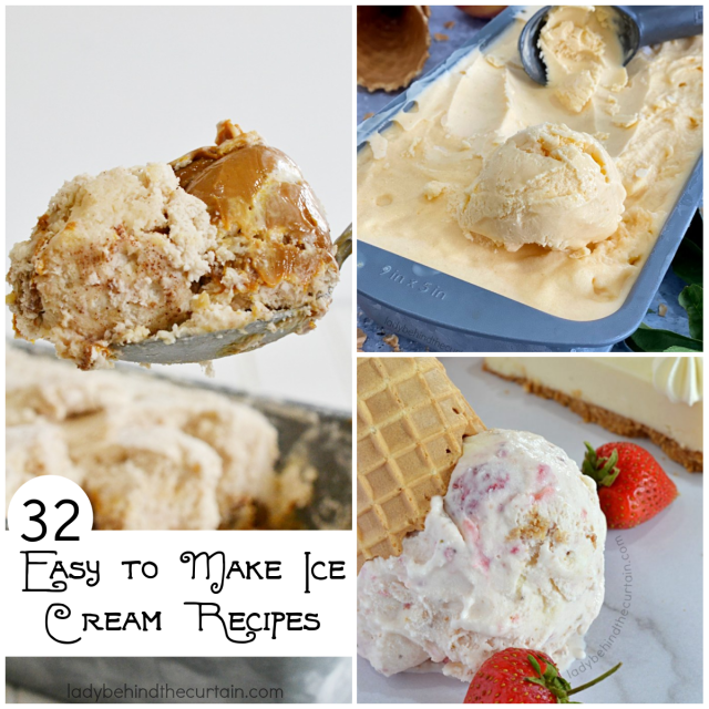 32 Easy to Make Ice Cream Recipes