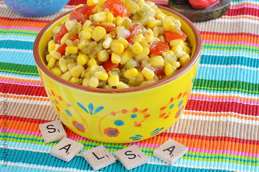Semi Homemade Corn Salsa