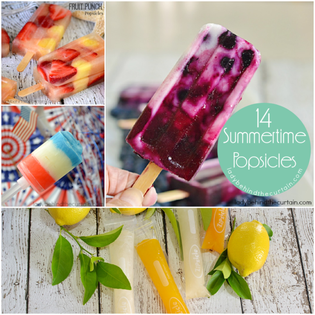 14 Summertime Popsicles
