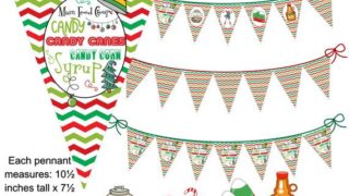 Buddy the Elf Christmas Party Table