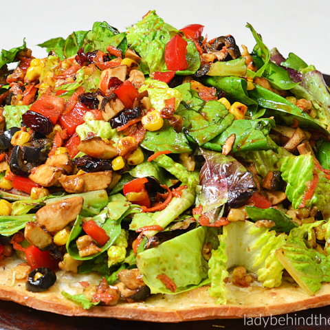 Copycat Mod Pizza—Pizza Salad