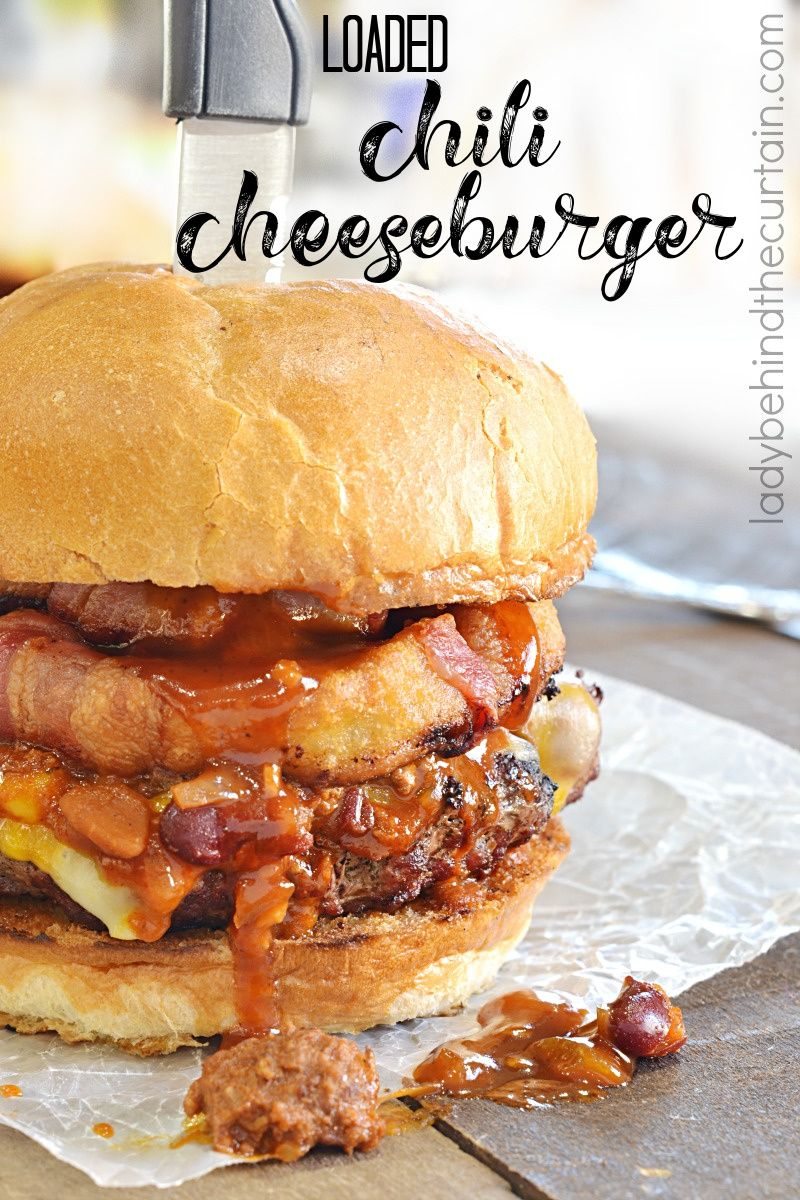 Loaded Chili Cheeseburgers