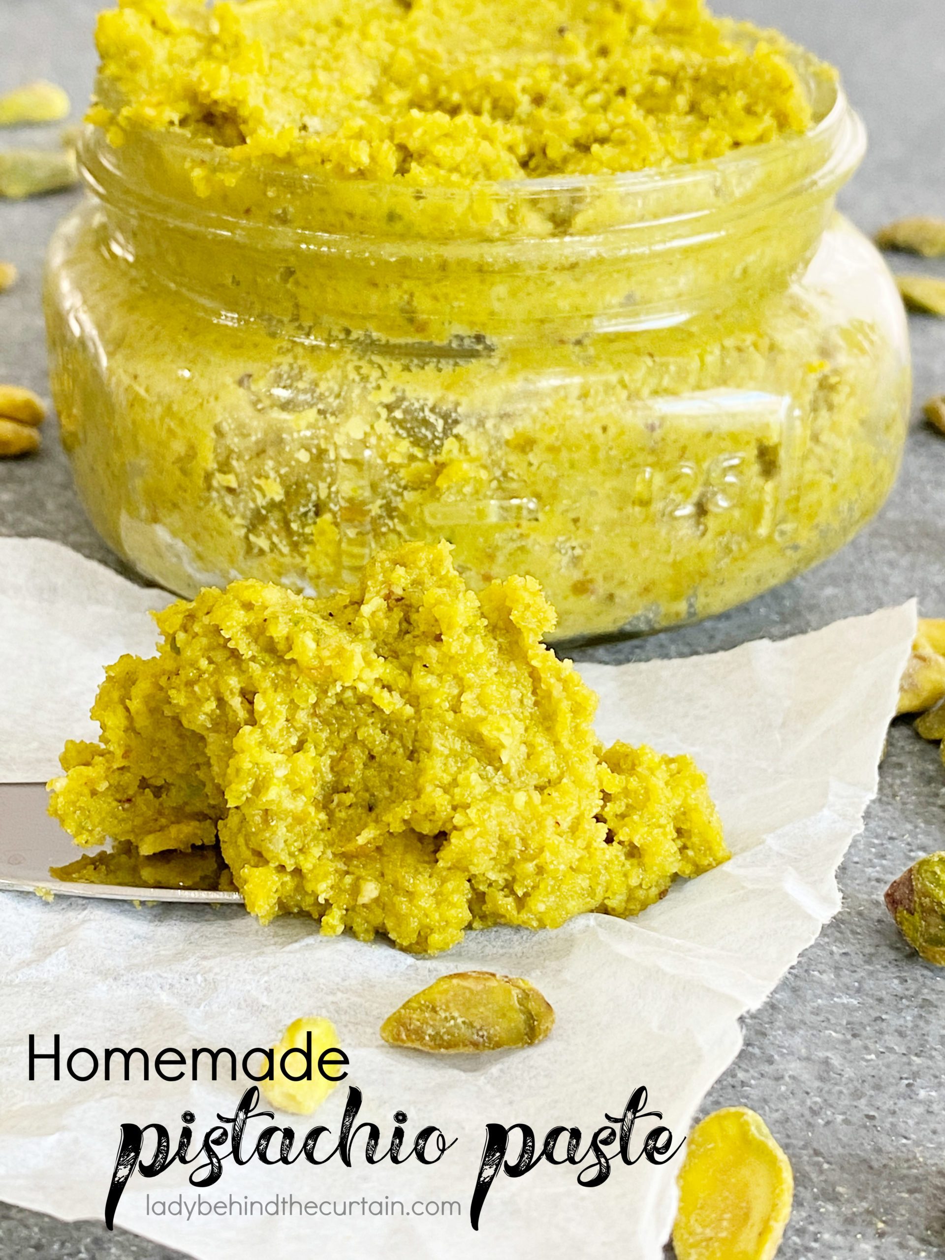 Homemade Pistachio Paste