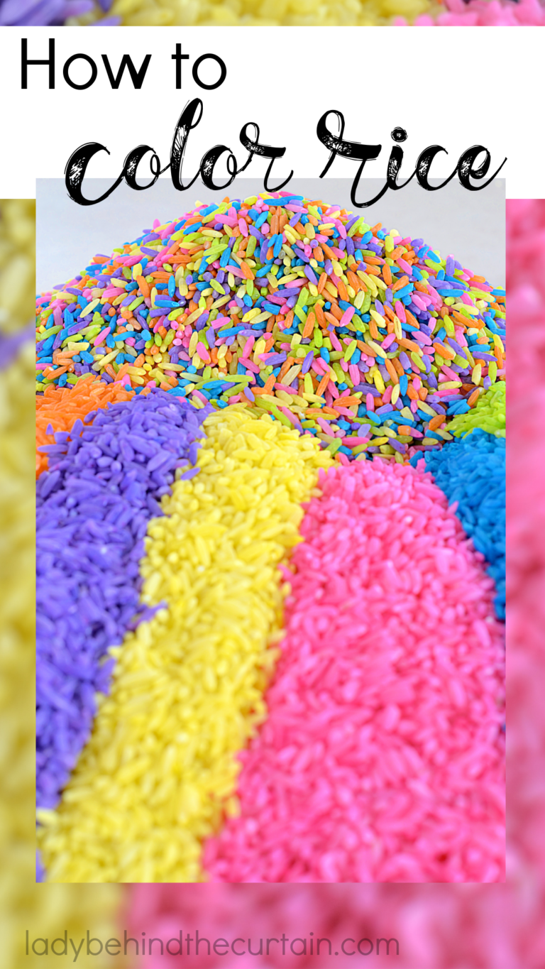 How to Color Rice