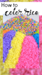 How to Color Rice