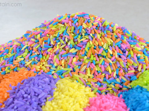 How to Color Rice