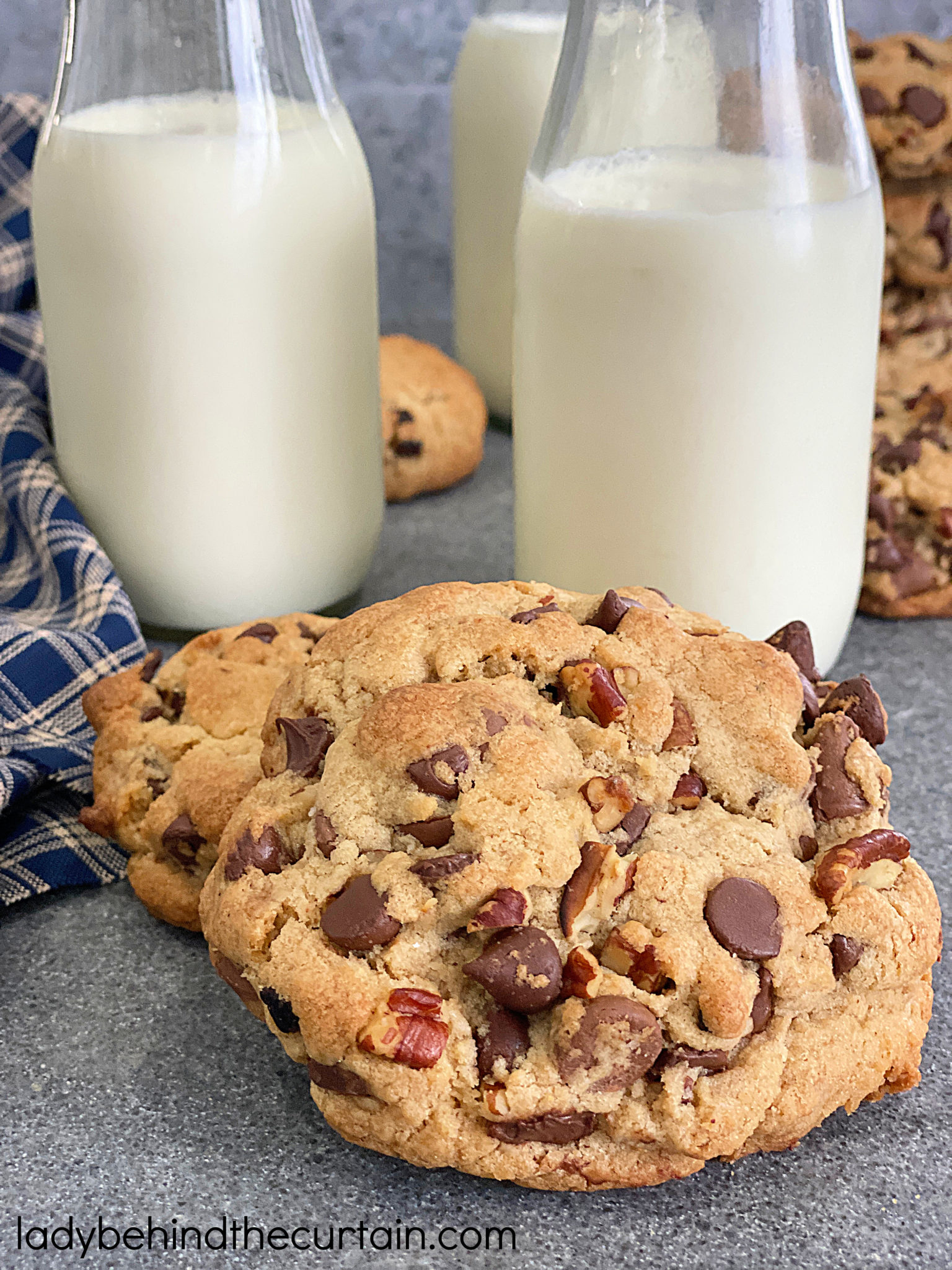 The Best, Soft & Thick Chocolate Chip Cookies