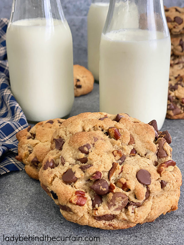 The Best, Soft & Thick Chocolate Chip Cookies