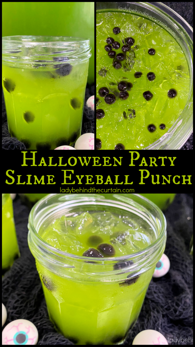 Halloween Party Slime Eyeball Punch