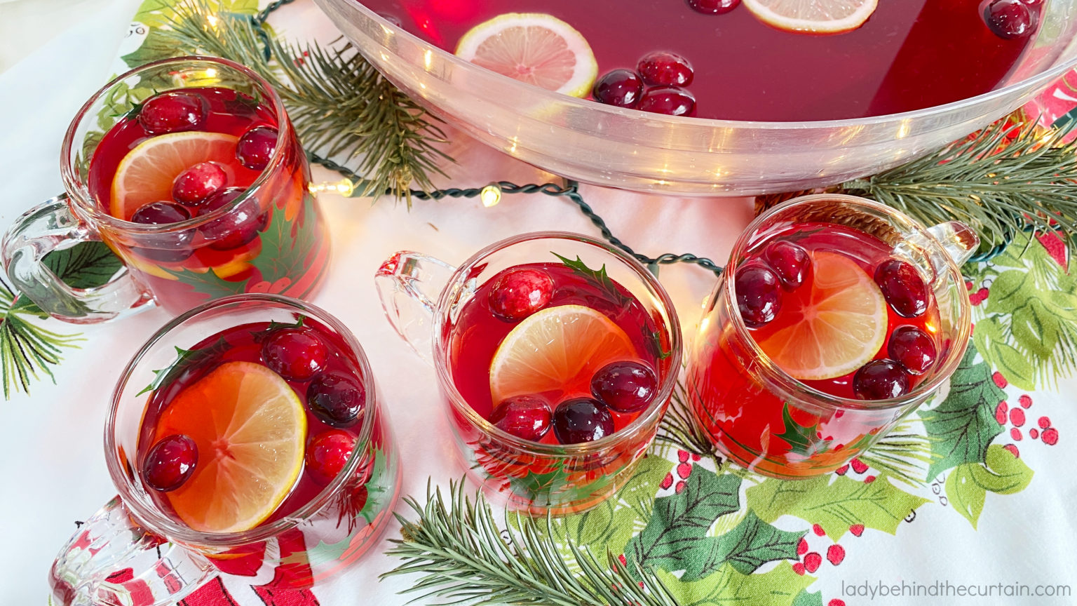 Sparkling Cranberry Lemonade