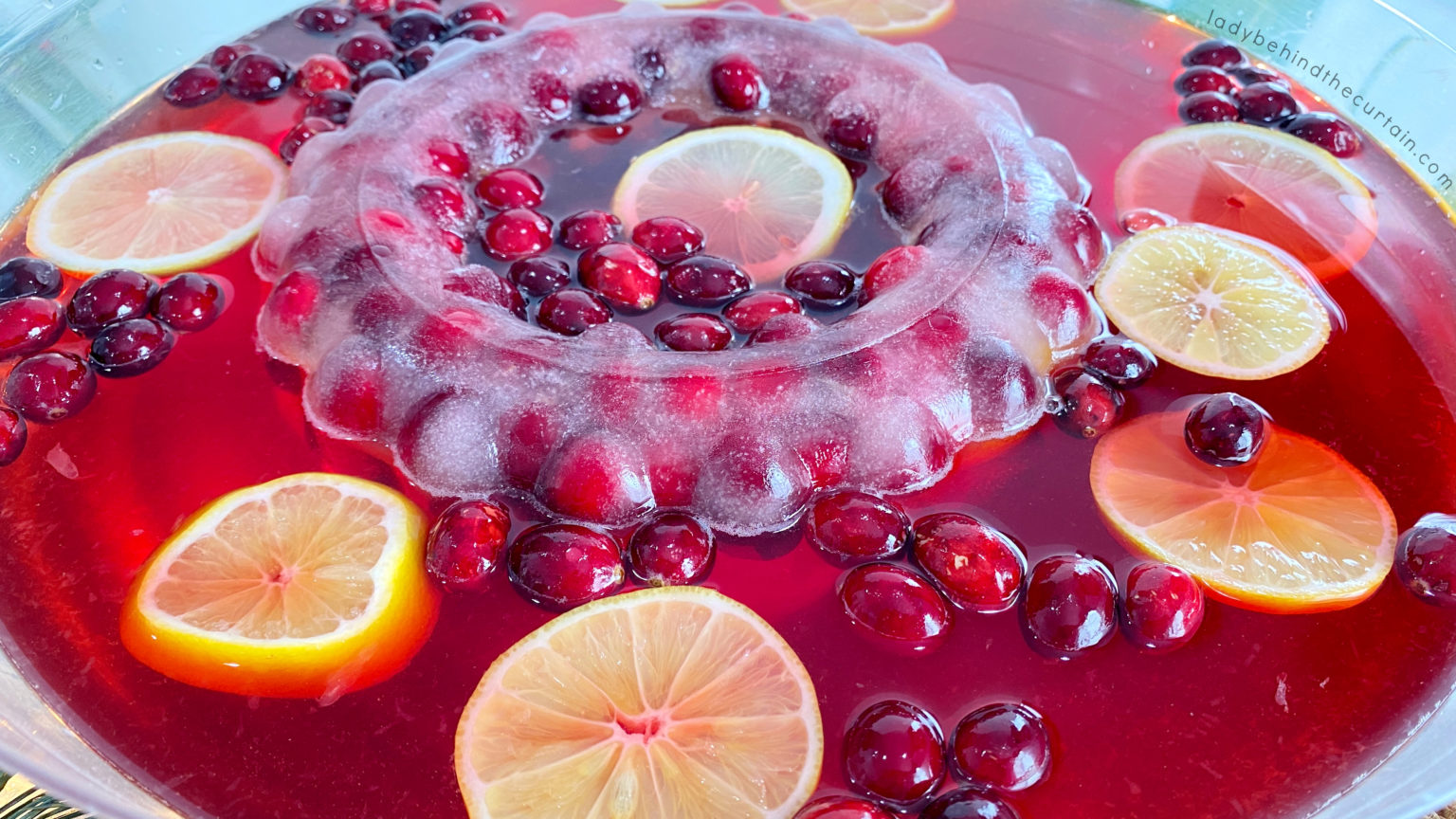 Sparkling Cranberry Lemonade