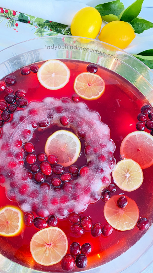 Sparkling Cranberry Lemonade