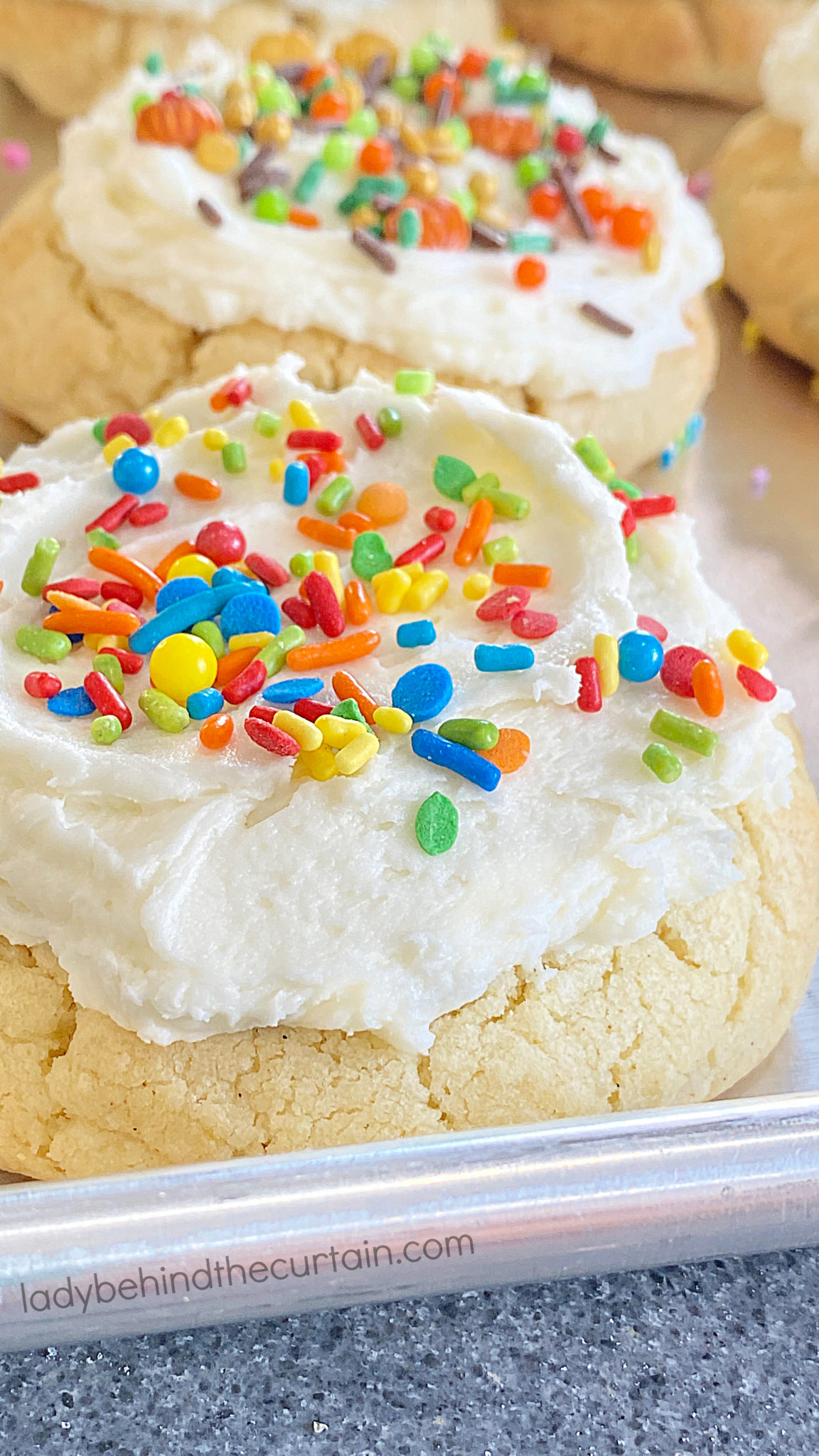 Large Thick Bakery Size Sugar Cookies Recipe