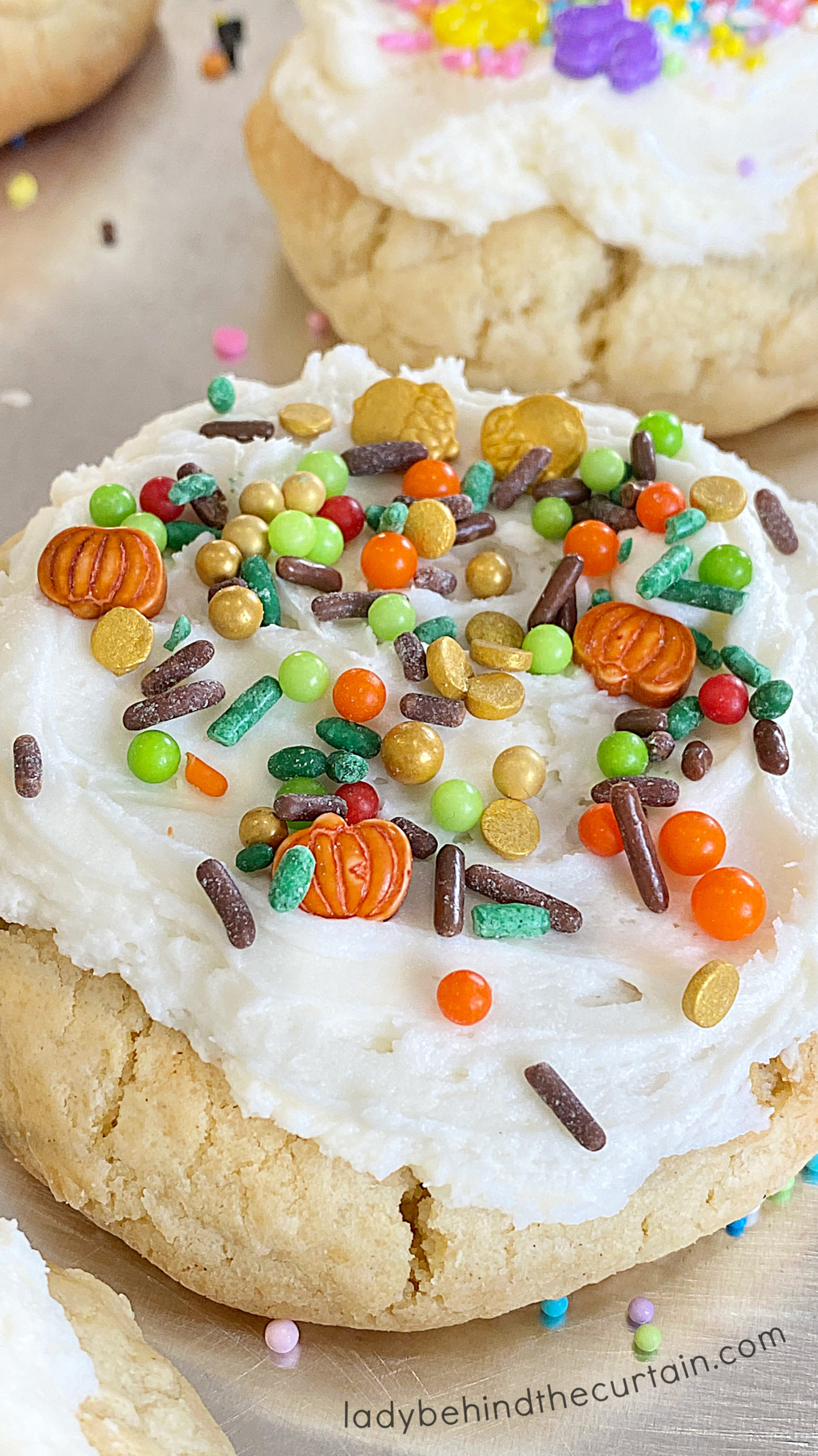 Large Thick Bakery Size Sugar Cookies Recipe