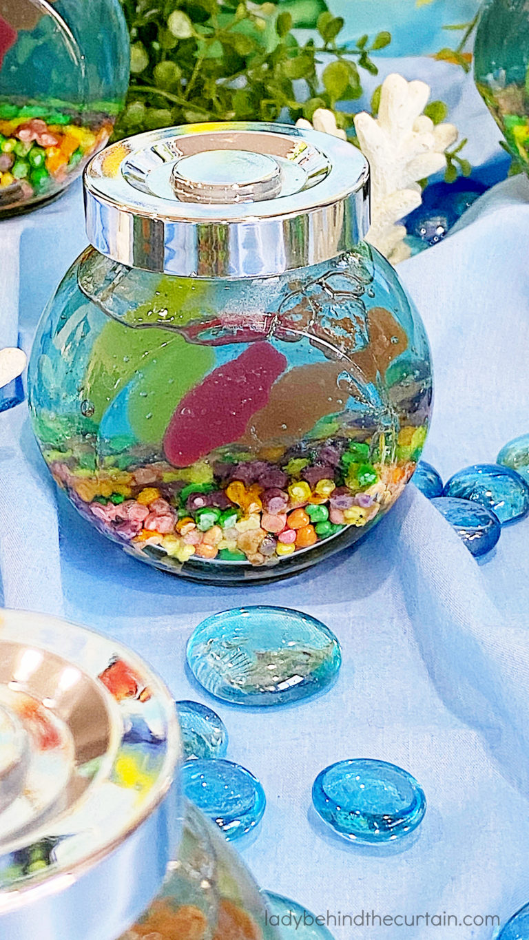 Mini Jello Fish Tank Party Treat