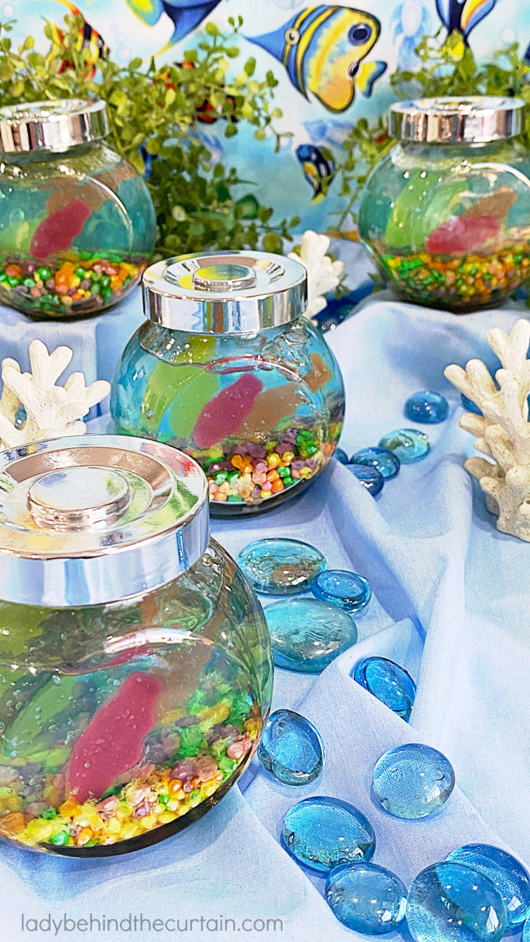 Mini Jello Fish Tank Party Treat