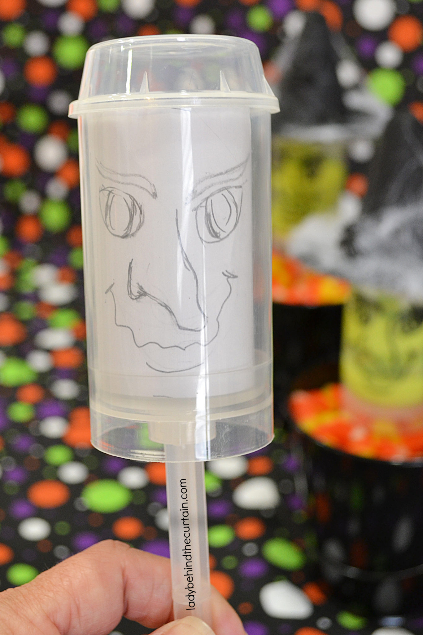 Halloween Witch Cupcake Push Up Pops