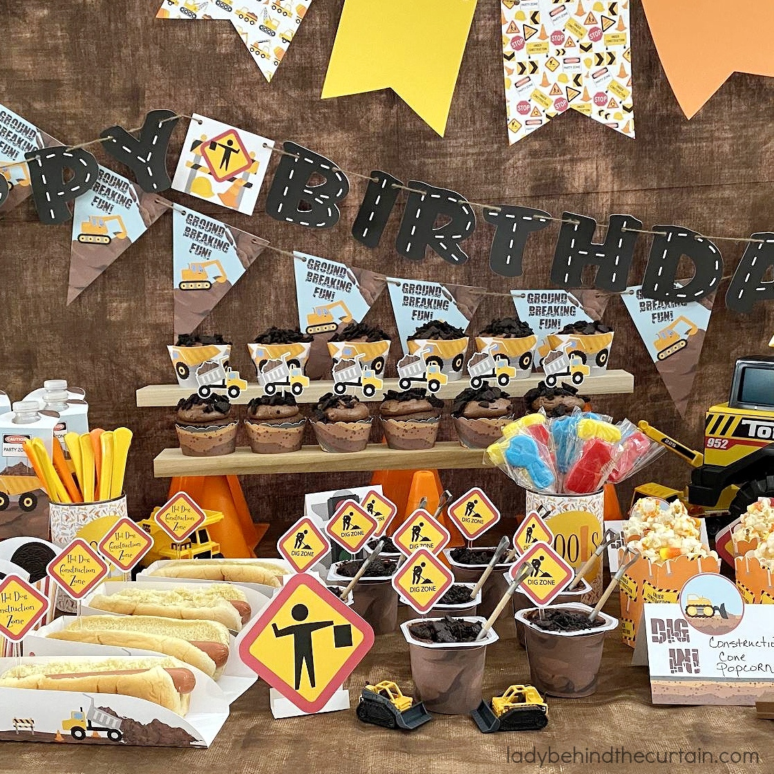 Construction Theme Birthday Party