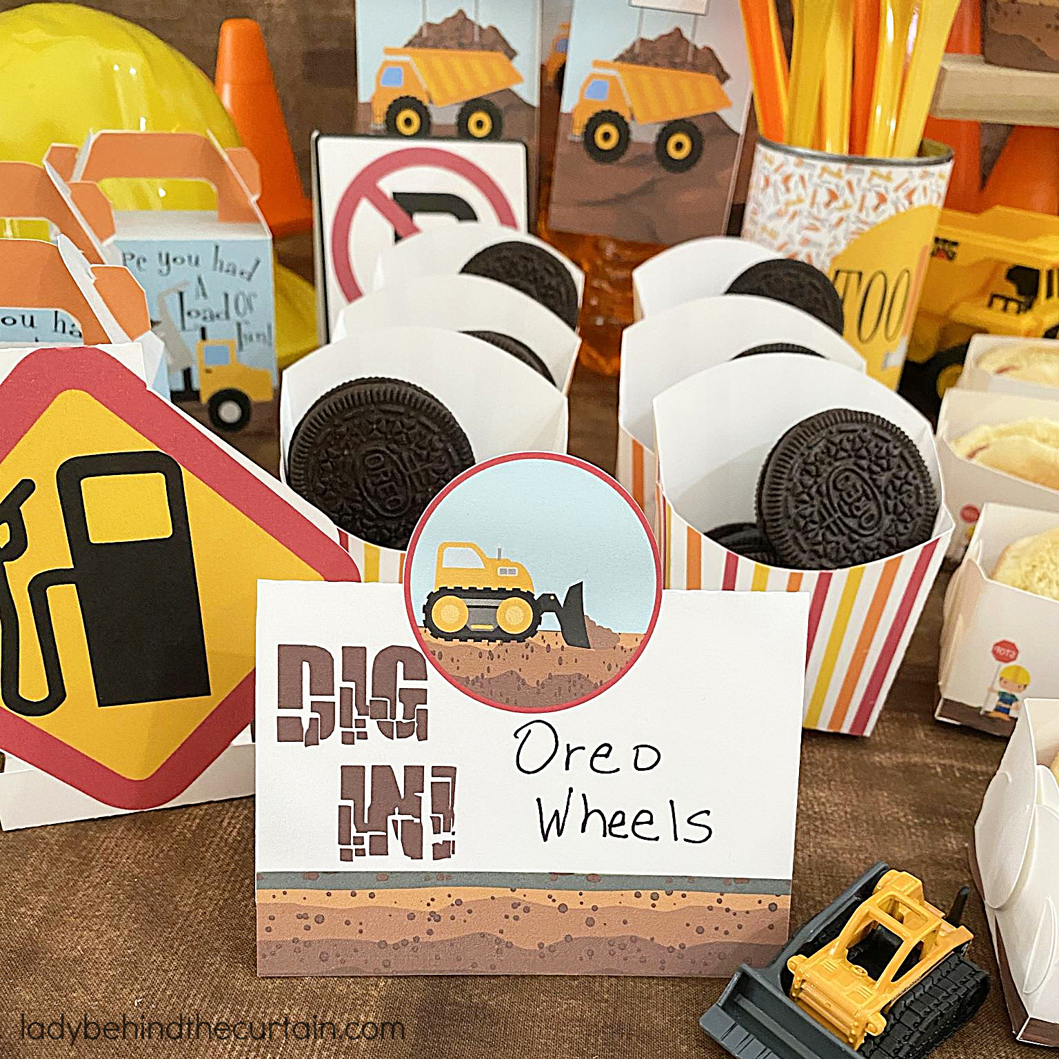 Construction Theme Birthday Party