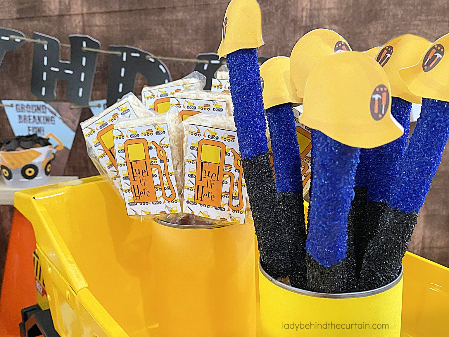 Construction Theme Birthday Party